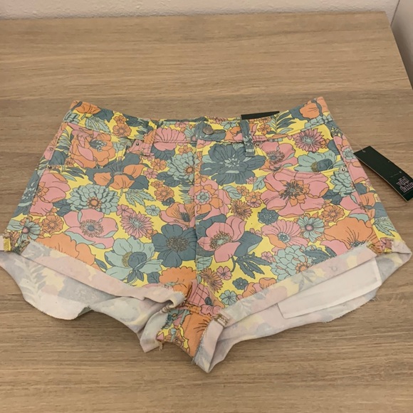 wild fable | Shorts | Nwt High Rise Floral Cheeky Shorts | Poshmark